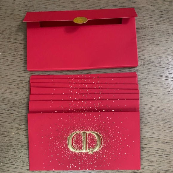 Dior | Office | Dior Red Money Envelopes Set Of 8 Envelopes Brand New ...
